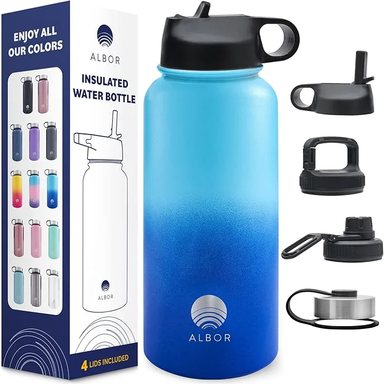 ALBOR Water Bottles & Tumblers - Premium Insulated Drinkware Collection